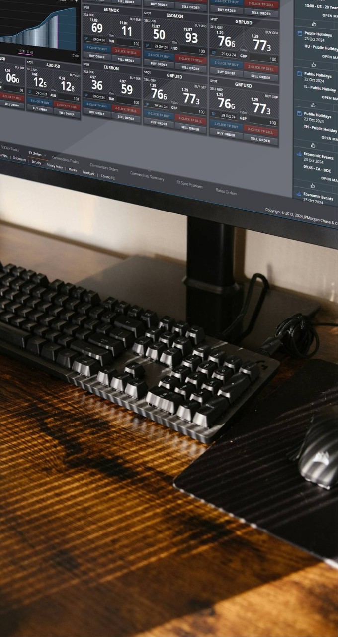 Execute - FX & Commodity Trading Platform | J.P. Morgan Markets