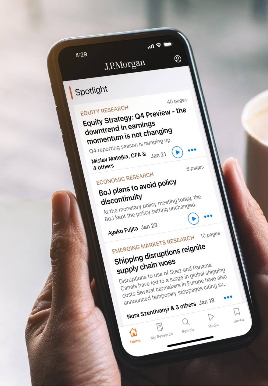 Global Investment Research Platform | J.P. Morgan Markets